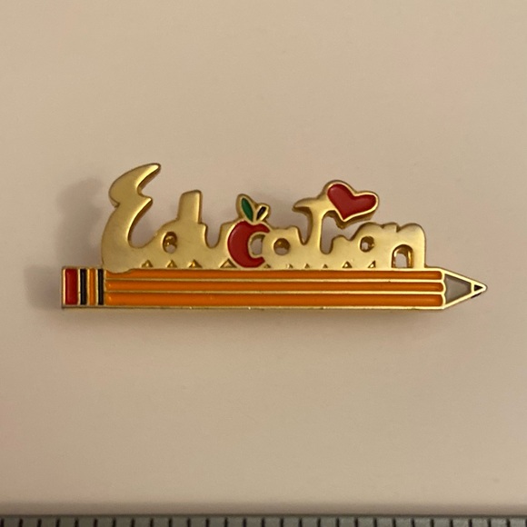 Accessories | Education Pencil Enamel Pin | Poshmark